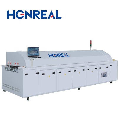 High Capacity 8 Zones Lead Free Reflow Oven Dual Track From China Manufacture